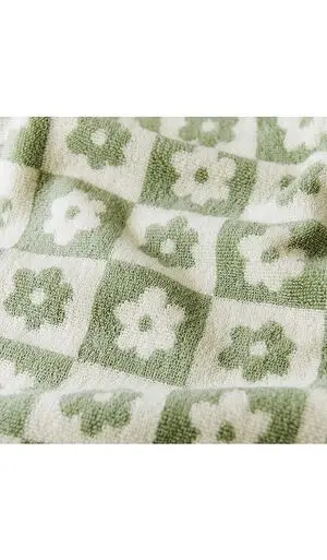 SLOWTIDE Gigi Bath Mat In Sage