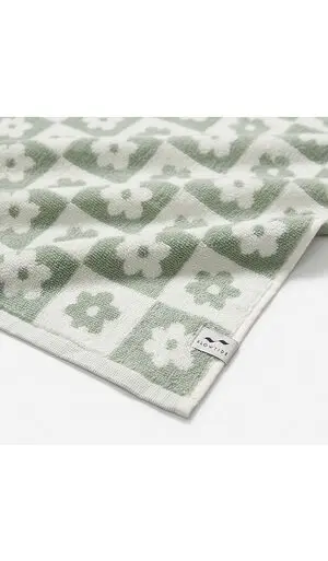 SLOWTIDE Gigi Bath Mat In Sage