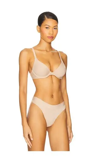 CUUP Plunge Modal Bra In Nude