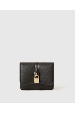 Stella McCartney Ryder Trifold Wallet - Black