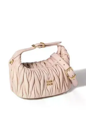 Miu Miu Mini Wander Matelassé Tote Bag