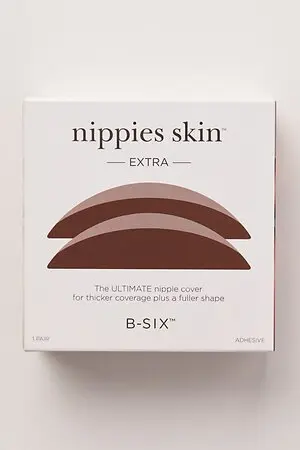 B-SIX Nippies Skin Extra Adhesives - Espresso