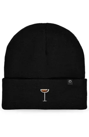 DALIX Knit Beanie Cap - Black