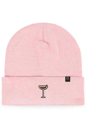 DALIX Knit Beanie Cap - Pink