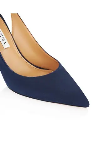 AQUAZZURA Bow Tie Pointed Toe Pump