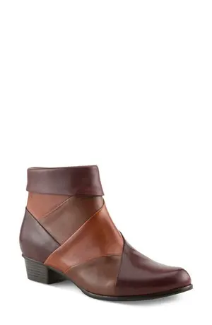 SPRING STEP SHOES Mayvilla Bootie - Camel Multi