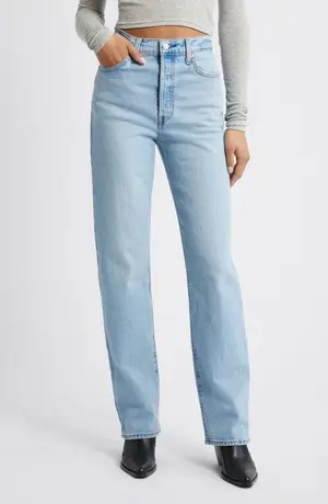 LEVI'S Ribcage Straight Jeans