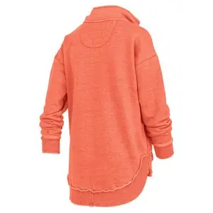 PRESSBOX Syracuse Northfork Sojourn Poncho Quarter-zip Sweatshirt