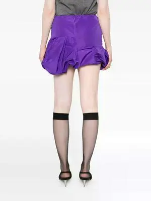 N°21 Bubble-hem Mini Skirt