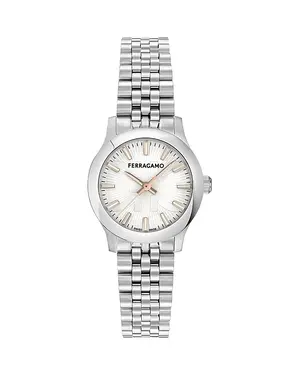 FERRAGAMO Duo Bracelet Watch - White/silver