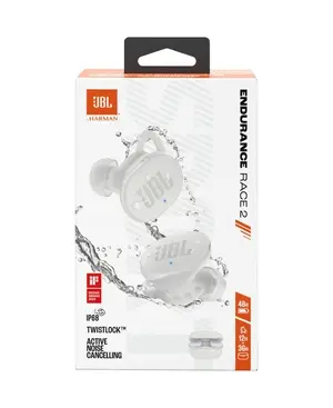 JBL True Wireless Active Earbuds - White