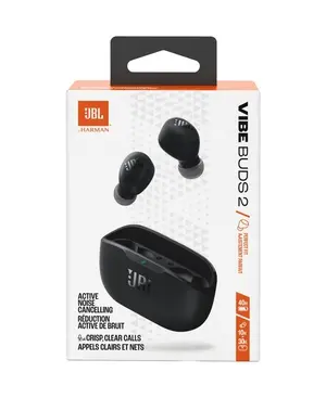 JBL Vibe Buds 2 True Wireless Earbuds - Black
