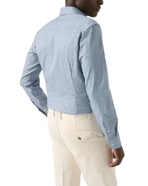 Eton Slim Fit Geometric Shirt