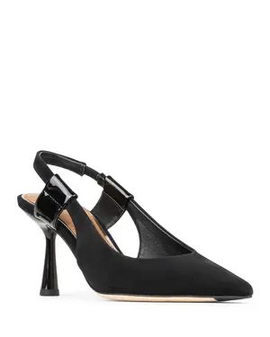 DONALD PLINER Ellie May Slingback Pumps - Black