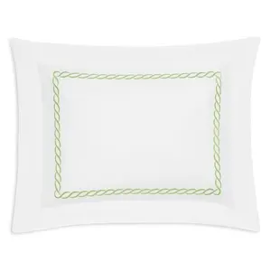 MATOUK Classic Chain Standard Sham - Spring Green