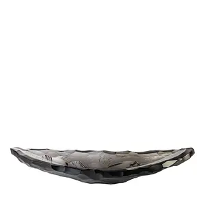 Lalique Silex Bowl, Medium - Grey