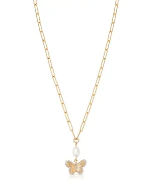 Ettika Interlocking Chain Necklace - Gold