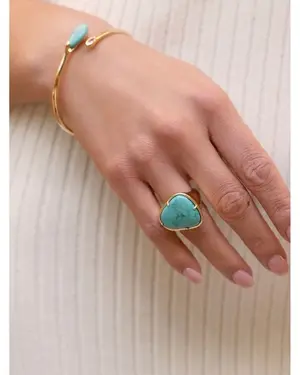 Ettika Solstice Ring - Turquoise