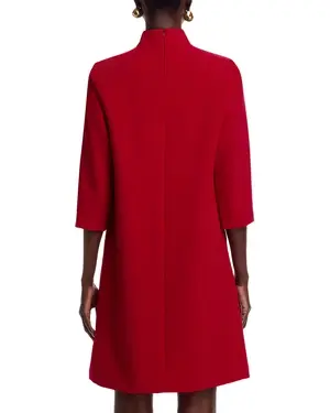 Caroline Rose Taylor Dress - Deep Red