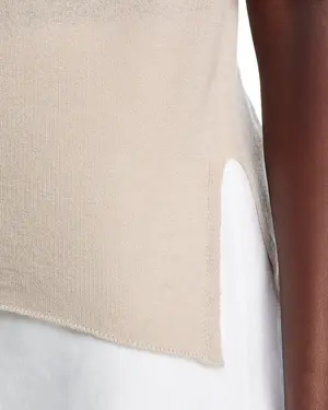 Majestic Filatures Crewneck Sleeveless Top - Desert