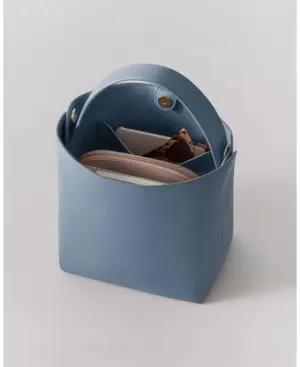 Cuyana Linea Bucket Bag - Azure