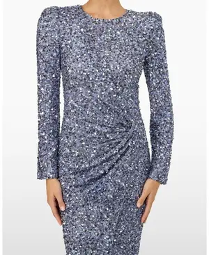 Jenny Packham Marie Maxi Dress - Basalt Grey