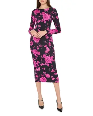 Milly Floral Midi Dresses