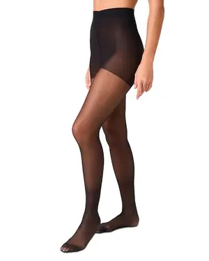 STEMS Stretch Control Sheer Tights - Black