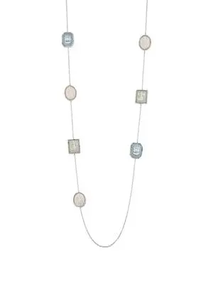 CAMEO & BEYOND Dancing Goddess And The Three Graces Necklace - Silver