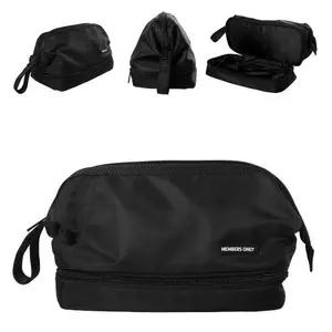 MEMBERS ONLY Travel Pouch With Zipper Closure