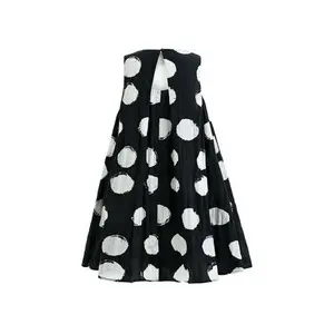 TULLEEN Polka Dot Sleeveless Dress