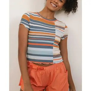 NANI Modal Valley Tee - Cascade Stripe
