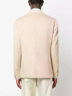 Gabo Napoli Double-breasted Camel-hair Blazer