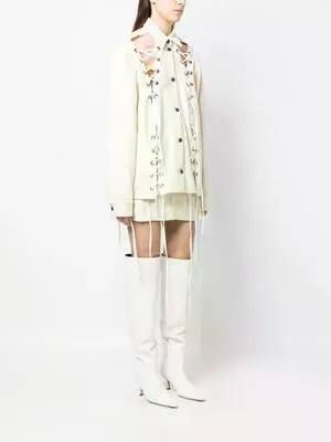 JULFER Alex Lace-up Wool Jacket
