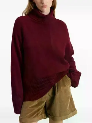 Woolrich Turtleneck Ribbed Knit Sweater