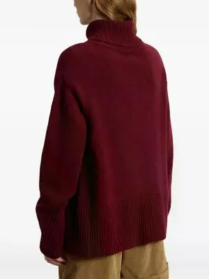 Woolrich Turtleneck Ribbed Knit Sweater