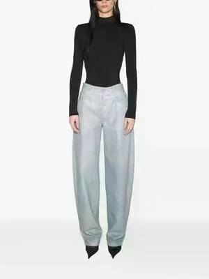 MUGLER Lace-up Trousers
