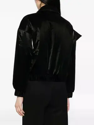 BESFXXK Frill-detail Button-up Bomber Jacket