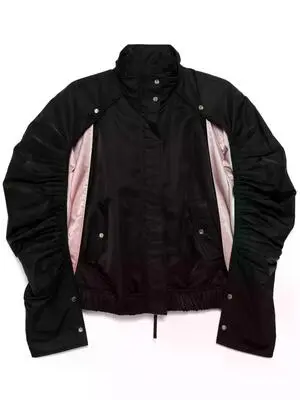 BESFXXK Cut-out Bomber Jacket