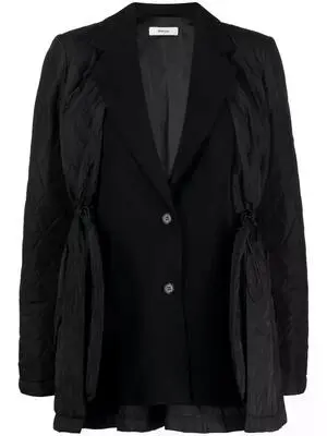 BESFXXK Notched-lapels Layered Blazer