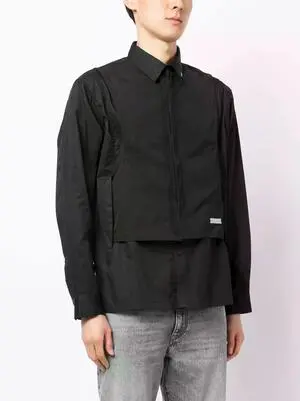C2H4 Long-sleeved Layered Shirt