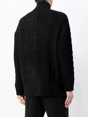 THE VIRIDI-ANNE Chunky-knit Zip-up Cardigan