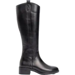 FOREVER & ALWAYS SHOES Acro Nappa Leather Boots - Black Leather