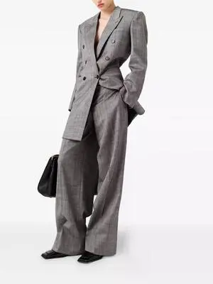 Stella McCartney Pinstripe Double-breasted Coat