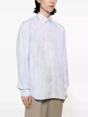 Luciano Barbera Check-print Button-down Shirt