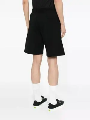 PHOBIA Embroidered Logo Cotton Shorts