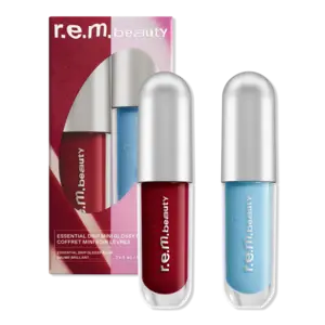 R.E.M. BEAUTY Mini Essential Drip Glossy Balm Duo