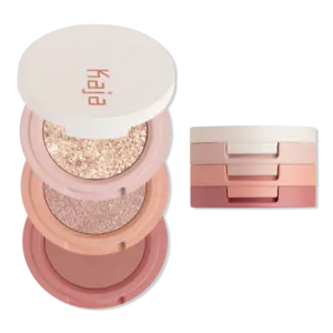 KAJA Beauty Bento Stacked Eyeshadow Trio - Peach Madeline