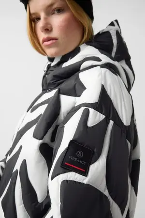 Bogner Valeria Ski Jacket - Black/white