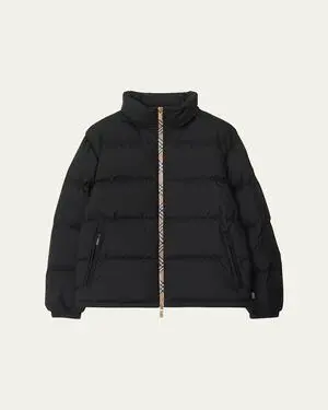 Burberry Zip-up Down Jacket